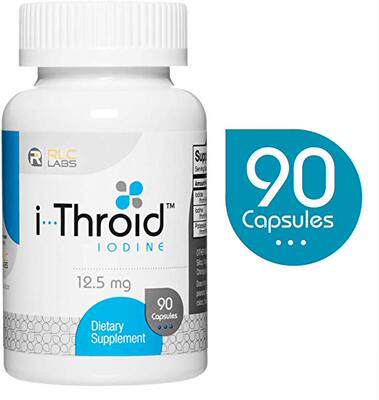 美国代购RLC, i-Throid 12.5 mg, Iodine and Iodide Supplement