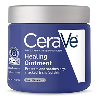 CeraVe Healing Ointment | 12 Ounce | Cracked Skin Repair Ski