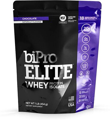 BiPro Elite 100% Whey Protein Powder Isolate for High-Intens
