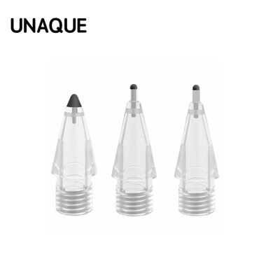 UNAQUE小黑头笔尖适用apple pencil绘画写字静音类纸膜阻尼感换购