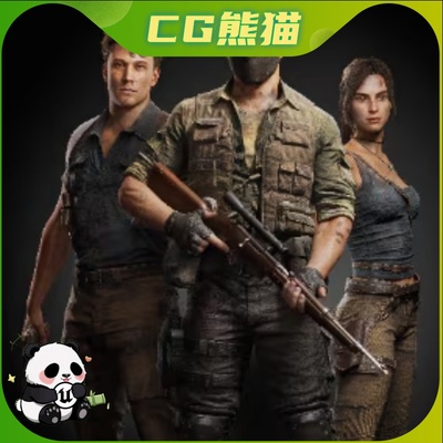 UE5虚幻5.7 Explorer Pack - Rigged Characters 探险家游戏角色