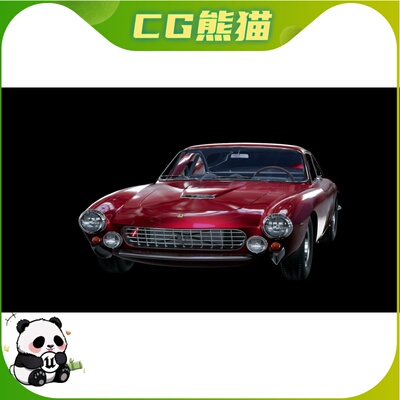 UE4虚幻5 1962 Ferrari 250 GT Berlinetta Lusso 法拉利汽车模型