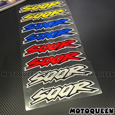 适用CBR500R 本田CB500R贴纸摩托车车身外壳侧板装饰反光贴拉版花