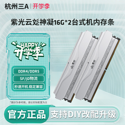 紫光神凝系列3600/6000频内存条