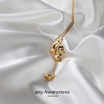 18K镀金厚镀多功能可调节Y字链