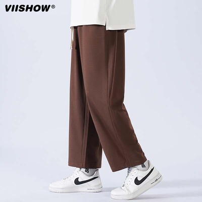 VIISHOW运动宽松直筒休闲