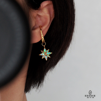 HiOnion魔法风格耳夹