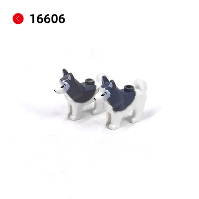 雪橇犬拼插维乐斯积木组装7-14岁