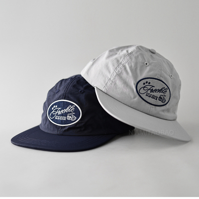 纯色平檐贴布刺绣速干棒球帽