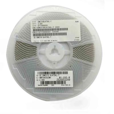 UMK105CBJ105MV-F  1uF ±20% 50V X5R 0402 TDK陶瓷贴片电容