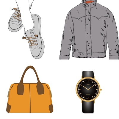 A2 Purse Shoes Bags Camouflaged Links for Agent