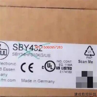 议价SBY432 易福门全新带单向阀的流量传感器 SBY