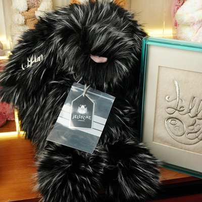 Jellycat英国联名款限定INKLI黑邦尼兔玩偶毛绒长毛兔玩具礼物