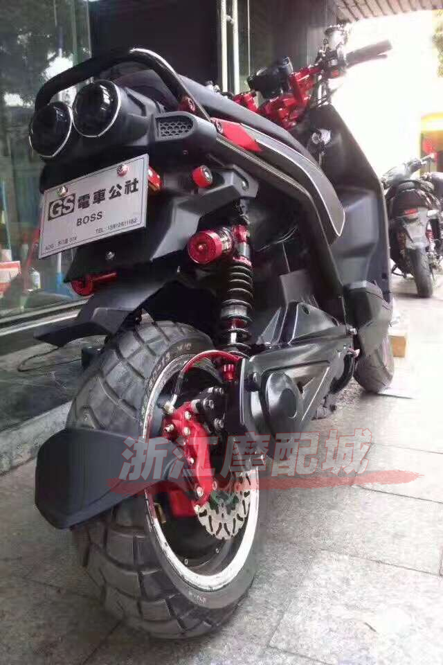 摩托车电动车改装通用小猴子BWS骠骑电摩后挡泥板挡水板后盾后瓦_虎窝淘