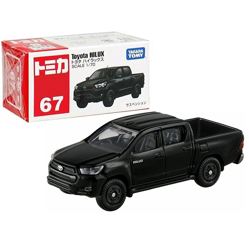 TOMY多美卡仿真车丰田海拉克斯皮卡模型玩具合金TOYOTA HILUX 67
