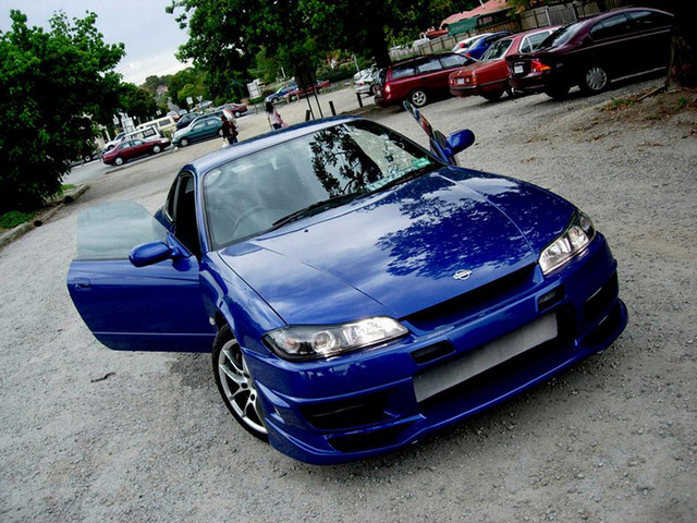 Silvia s15改装包围泵把 头杠尾杠左右裙脚s15 200sx body kits