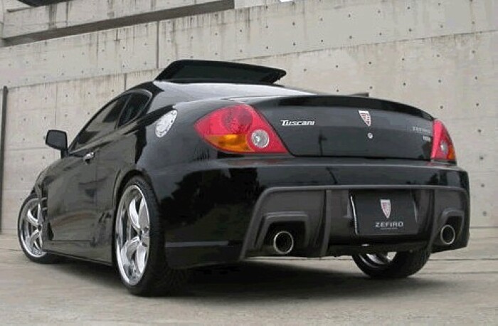 hyundai zefiro coupe body kits 03-06酷派包围改装 香港TOPMIX