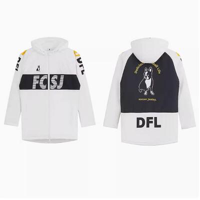 CP21867潮牌soccerjunky足球狗训练冬季保暖运动棉衣连帽休闲棉服