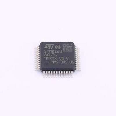 STM8S208C6T6 单片机(MCU/MPU/SOC) 主流增强型8位MCU，具有32 KB