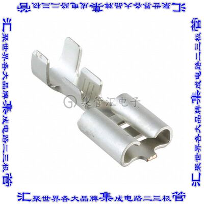 170213-3 快速连接器端子母头6.35mm压接14-18AWG