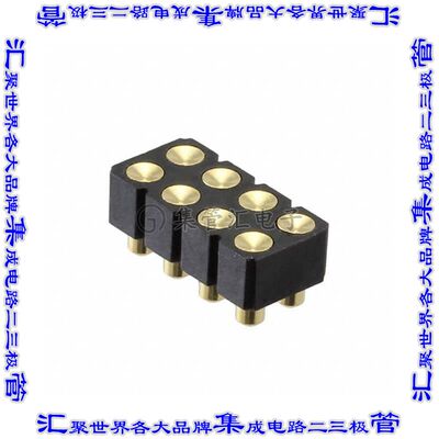 419-10-208-30-007000 弹簧式连接器8POS配接目标2排2.54mm表面贴