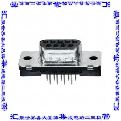 5747150-4 连接器9POS插座母插口2排D-Sub通孔