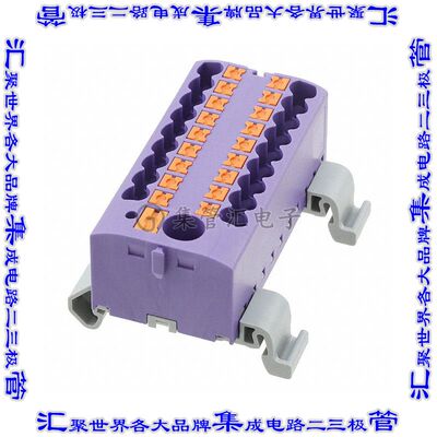 3273258 接线板专用连接器19POS中等56.0mm紫色