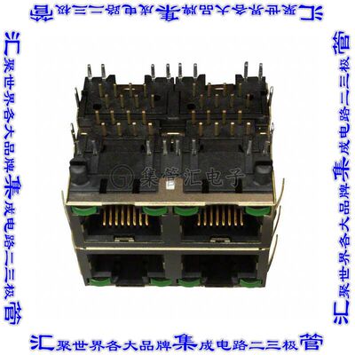RJSAE-5385-04 接插件连接器CONN MOD JACK 8P8C R/A SHIELDED