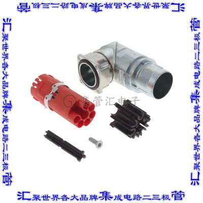 HGC208N00003200000 圆形连接器10(3+6电源+PE)插座外壳用于公插