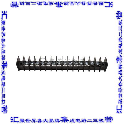 325000-14-0 端子块连接器14电路隔板接线座8.26mm螺钉