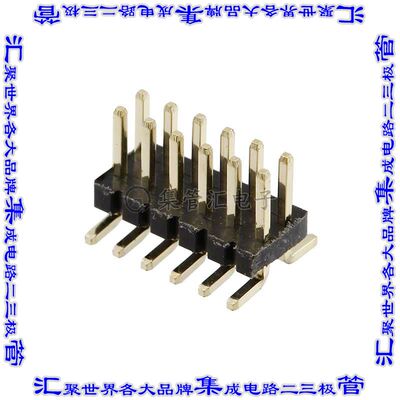 GRPB062VWQS-RC 针座连接器12POS接头2排1.27mm公形插针表贴SMD镀