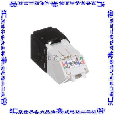 CJUD688TGBL 接插件连接器CAT6 UP/DOWN 45 DEGREE TG WIRECA