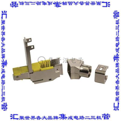 20821010022 接插件连接器PRELINK RJ45 PLUG, IP20 35 ANGLE