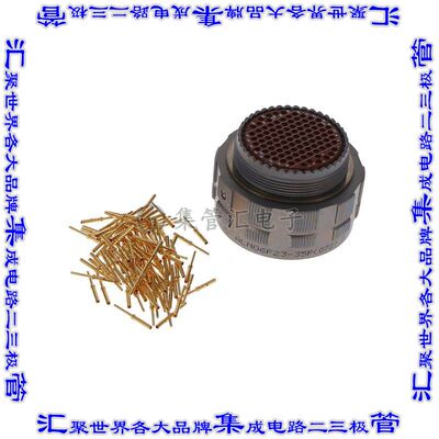 ALM06F23-35P(072) 圆形连接器100POS插头公引脚压接镀金自由悬挂