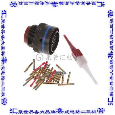M8372375W1624N 圆形连接器24(电源)插头母插口压接自由悬挂