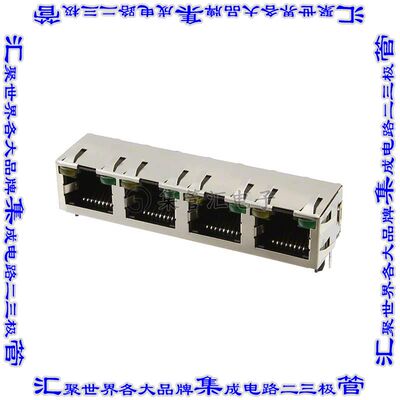 5406552-1 接插件连接器CONN MOD JACK 8P8C R/A SHIELDED