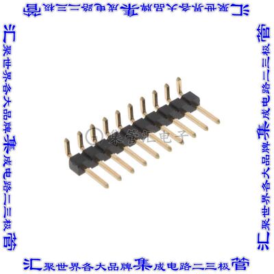 10129379-910002BLF 针座连接器10POS可切割2.54mm公形插针通孔直