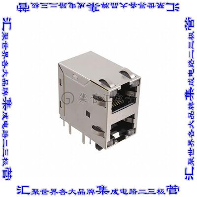 MTJG-2-88JX1-FSG-PG-L16 接插件连接器RJ45 MODULAR JACK, 2X1 S