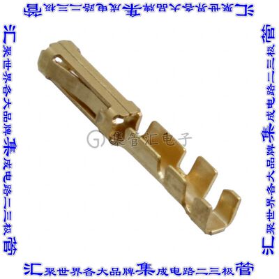 86566-4 连接器触点触头插口22-26AWG压接镀金