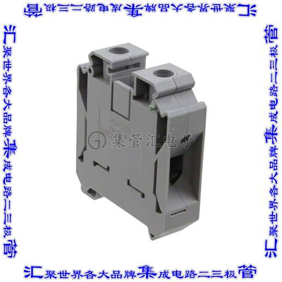 3074130 端子块连接器2POS馈通式16.0mm灰色2-8AWG