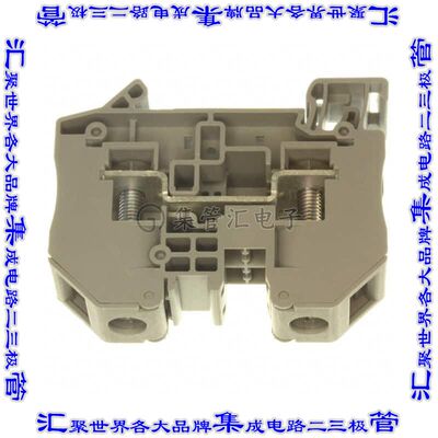 3049026 端子块连接器2POS馈通式16.3mm灰色10-26AWG