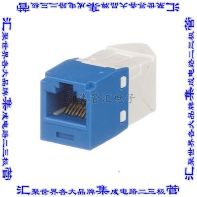 CJLR688TGBU 接插件连接器CAT6 LEFT/RIGHT 45 DEGREE TG WIR