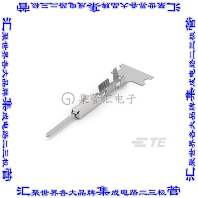 5-963716-1 连接器触点触头引脚18-20AWG压接锡