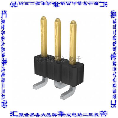 54201-G0803ALF 针座连接器3POS接头2.54mm公形插针表贴SMD镀金