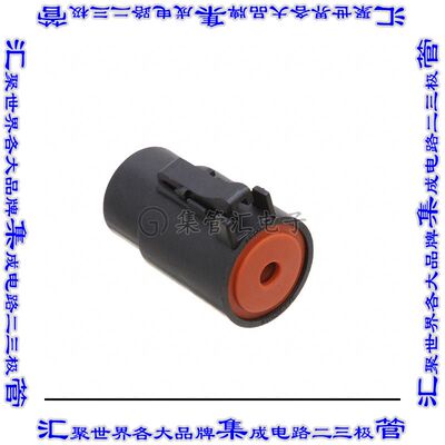 ATHD06-1-4S 圆形连接器1(电源)插头外壳用于母插口黑色自由悬挂