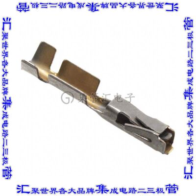 166500-2 连接器触点触头插口20-24AWG压接镀金