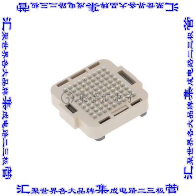 55714-202LF 板对板连接器81POS公引脚阵列9排1.27mm表贴SMD镀金