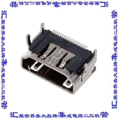 10029449-101RLF 连接器HDMI插座19POS HDMI 1.4表面贴装直角通孔