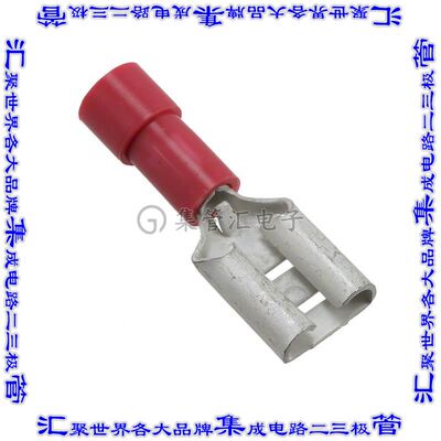 190170017 0190170017快速连接器端子母头6.35mm压接18-22AWG