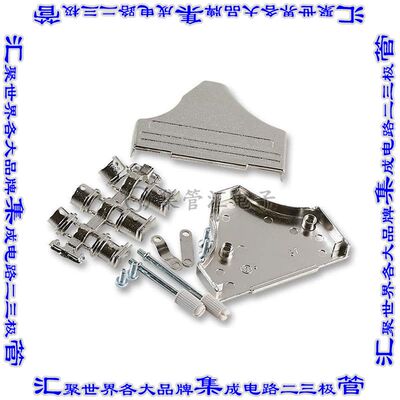 MHDM35-37-K 连接器37POS后壳45度屏蔽银